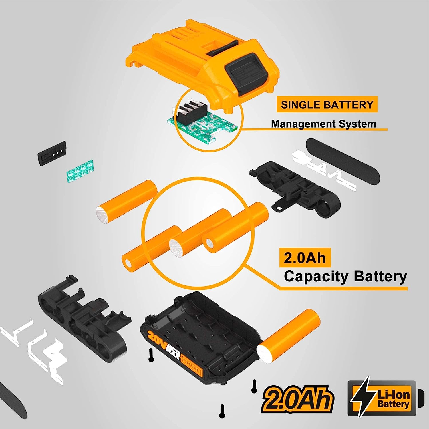 INGCO ingco& ingco tool& lithium-ion battery pack