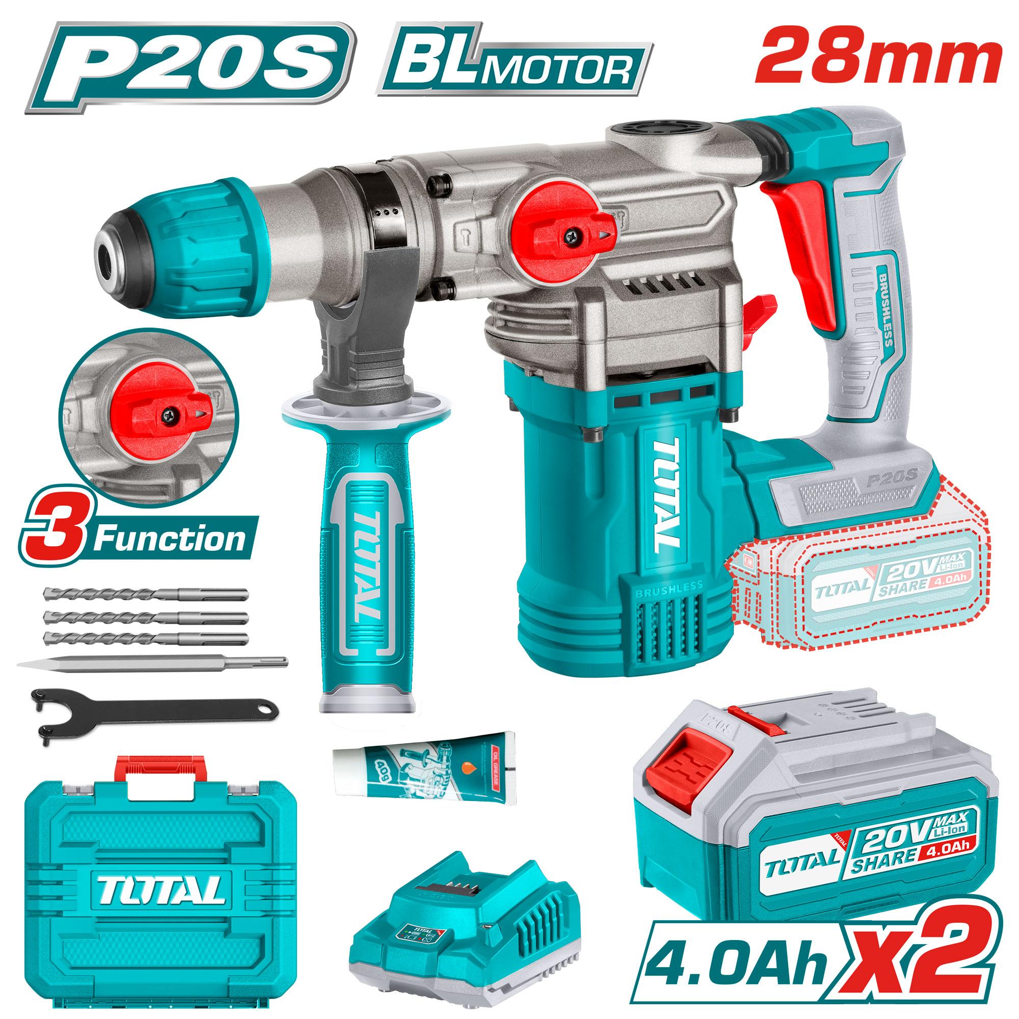 TOTAL | Ranges of Power Tools, Power Source & Hand Tools