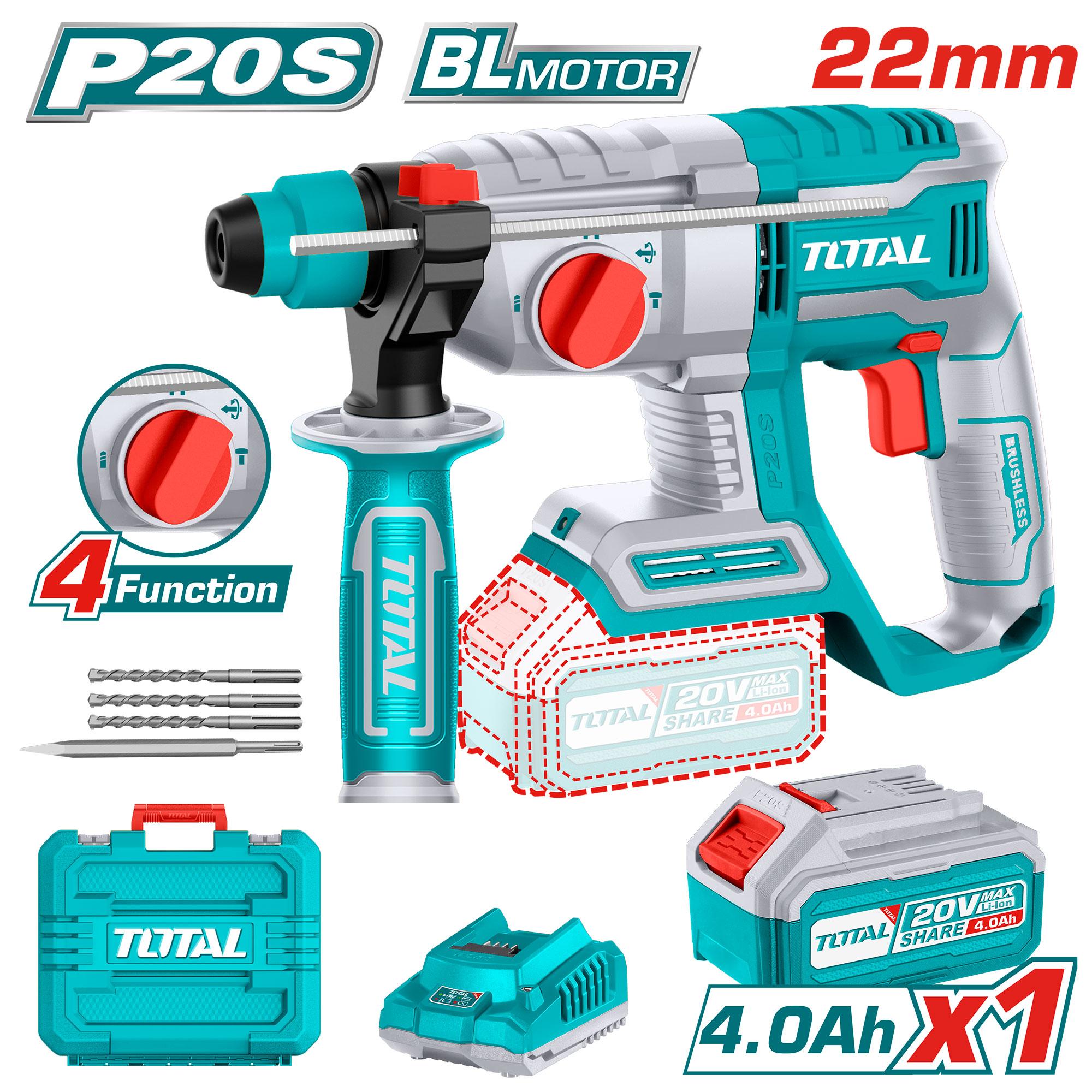 TOTAL | Ranges of Power Tools, Power Source & Hand Tools