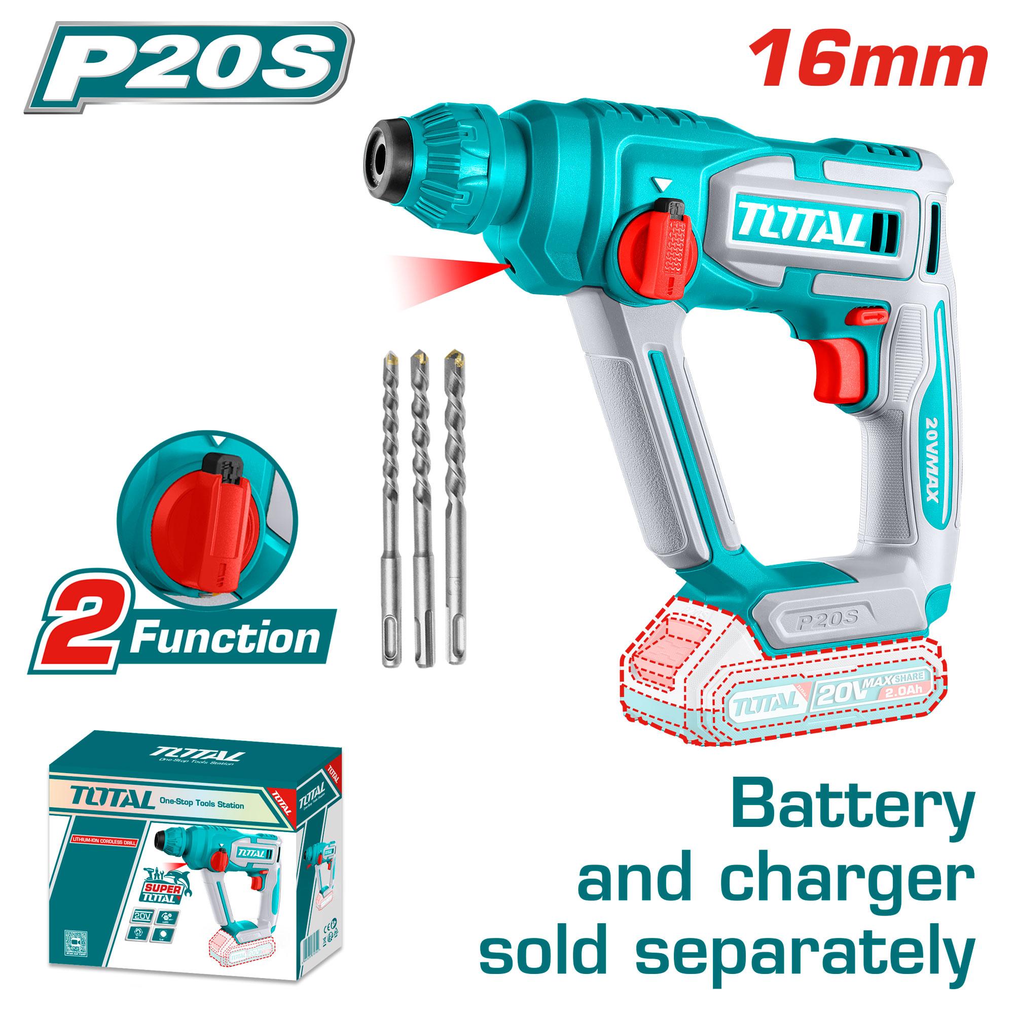 TOTAL | Ranges of Power Tools, Power Source & Hand Tools