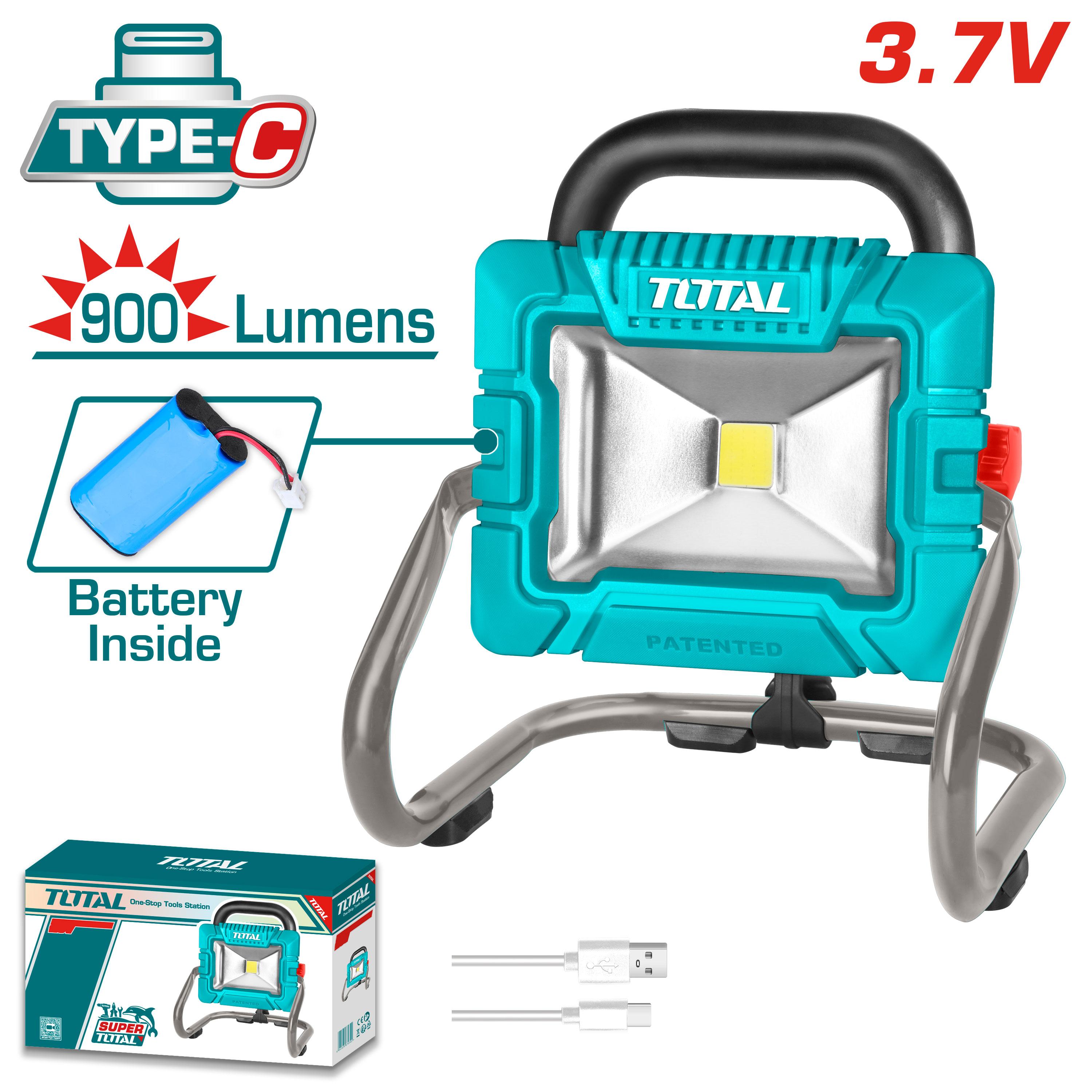 TOTAL Led T Lamp, Down Light, Lithium-Ion Flashlight - TOTAL India