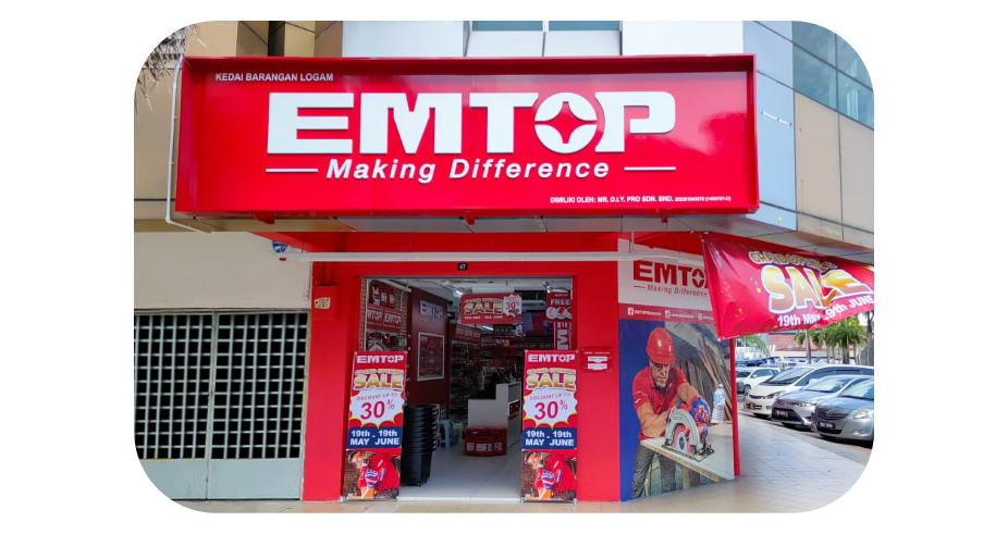 EMTOP Stores in Malaysia