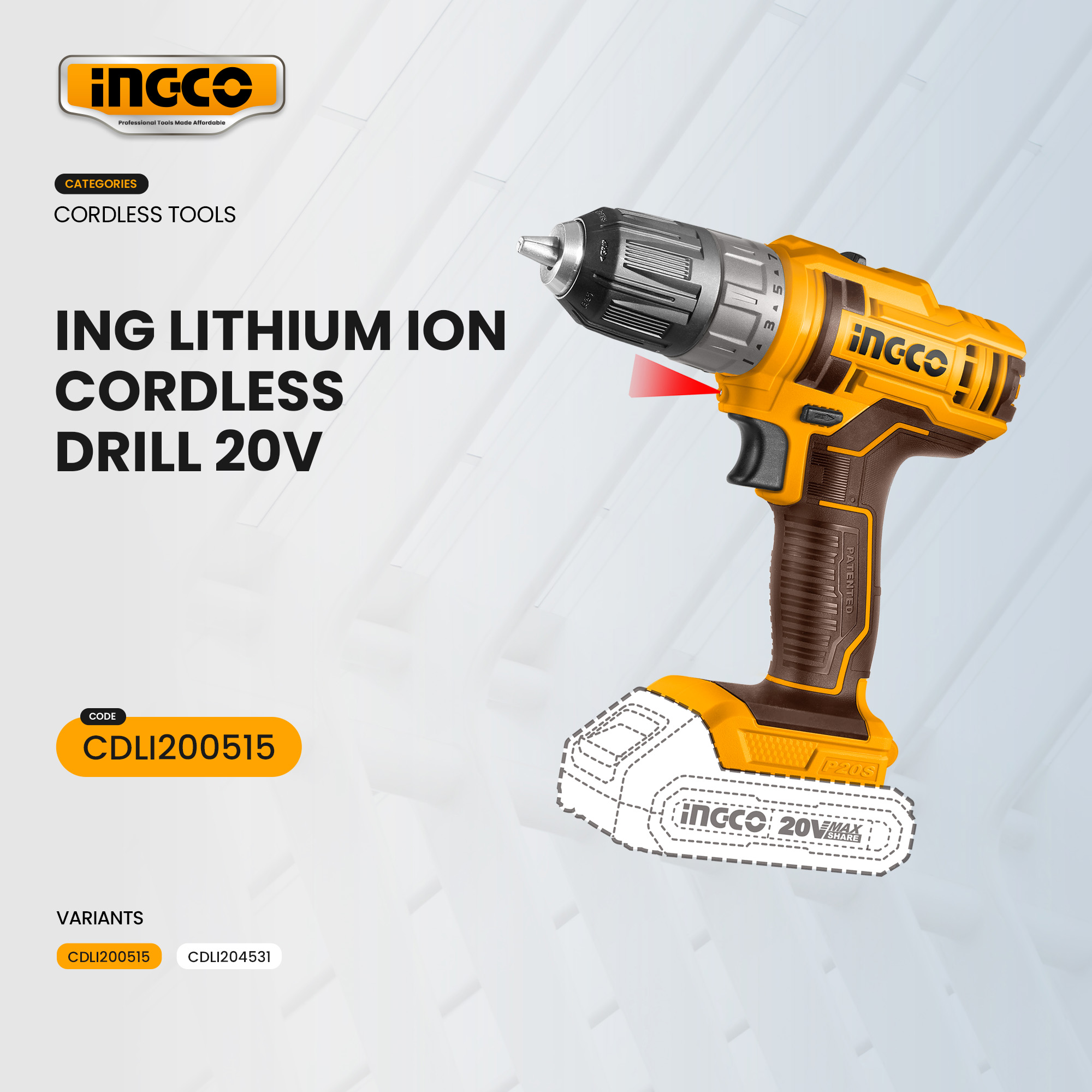 INGCO Philippines - Full Ranges of Cordless tools, Power tools, Garden ...