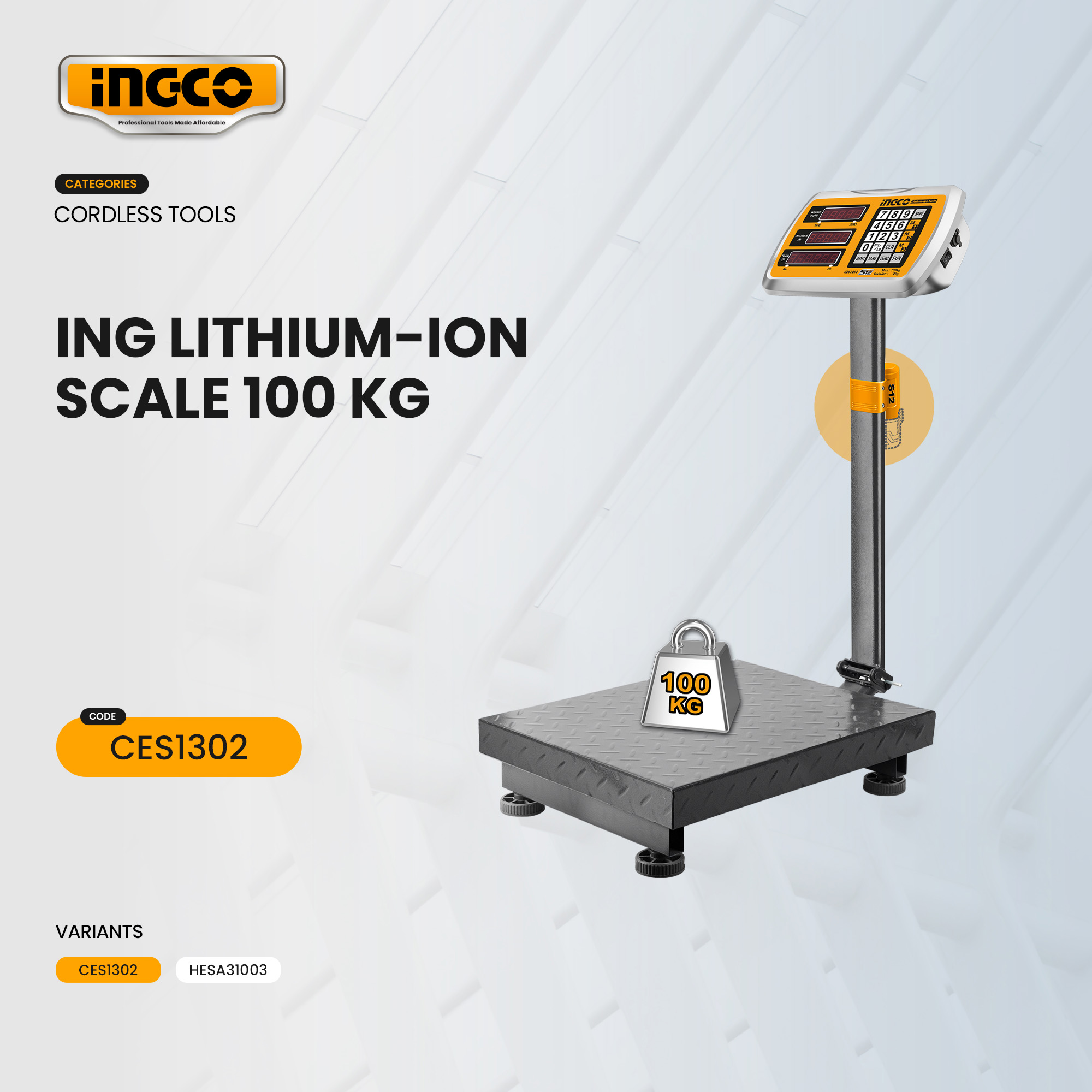 INGCO Philippines - Full Ranges of Cordless tools, Power tools, Garden ...