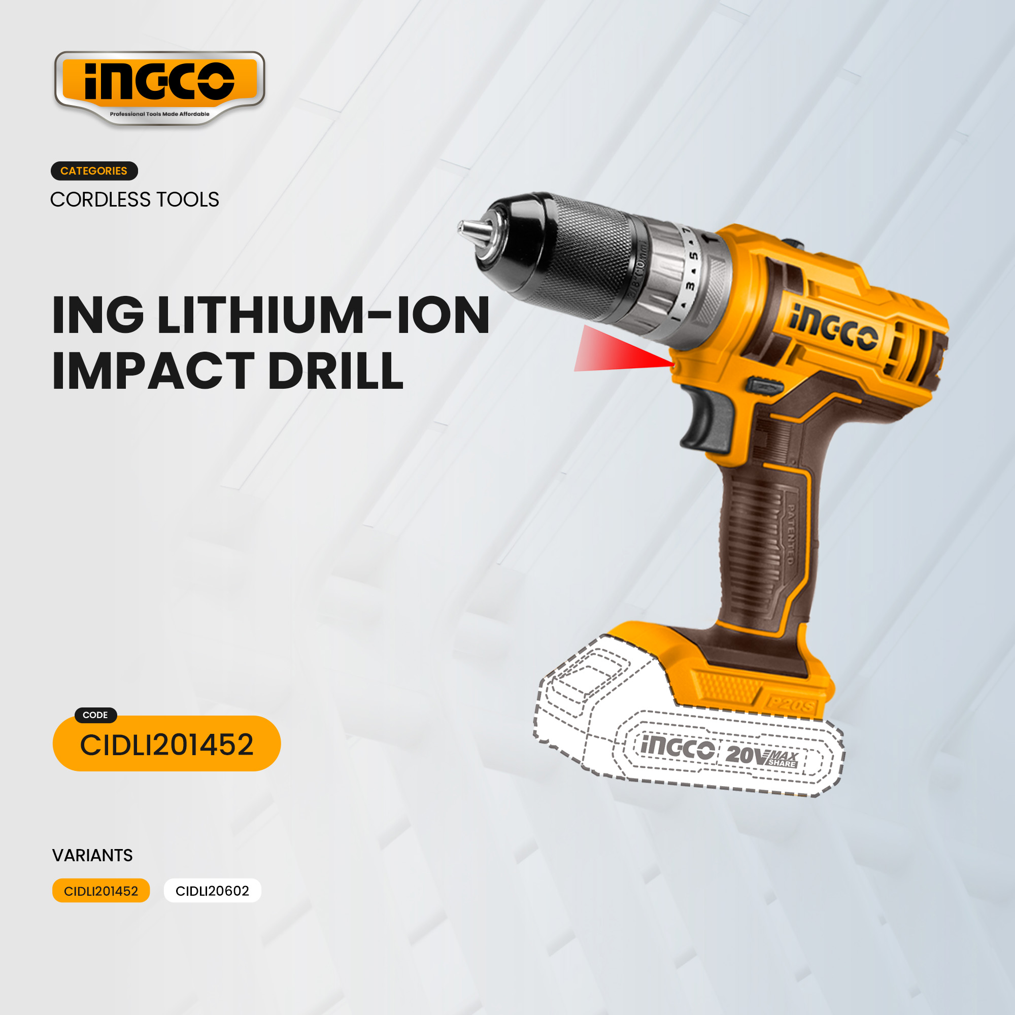 INGCO Philippines - Full Ranges of Cordless tools, Power tools, Garden ...