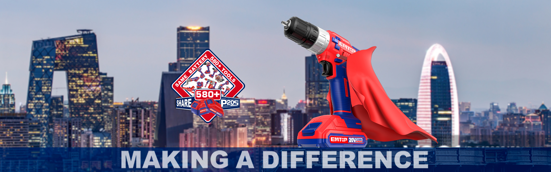 Cordless tools Cordless drill ECDL12512 - EMTOP Singapore